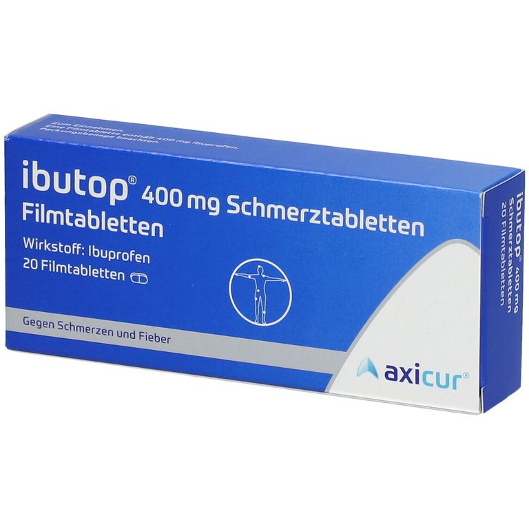 ibutop® 400 mg Schmerztabletten 20 St - Shop Apotheke