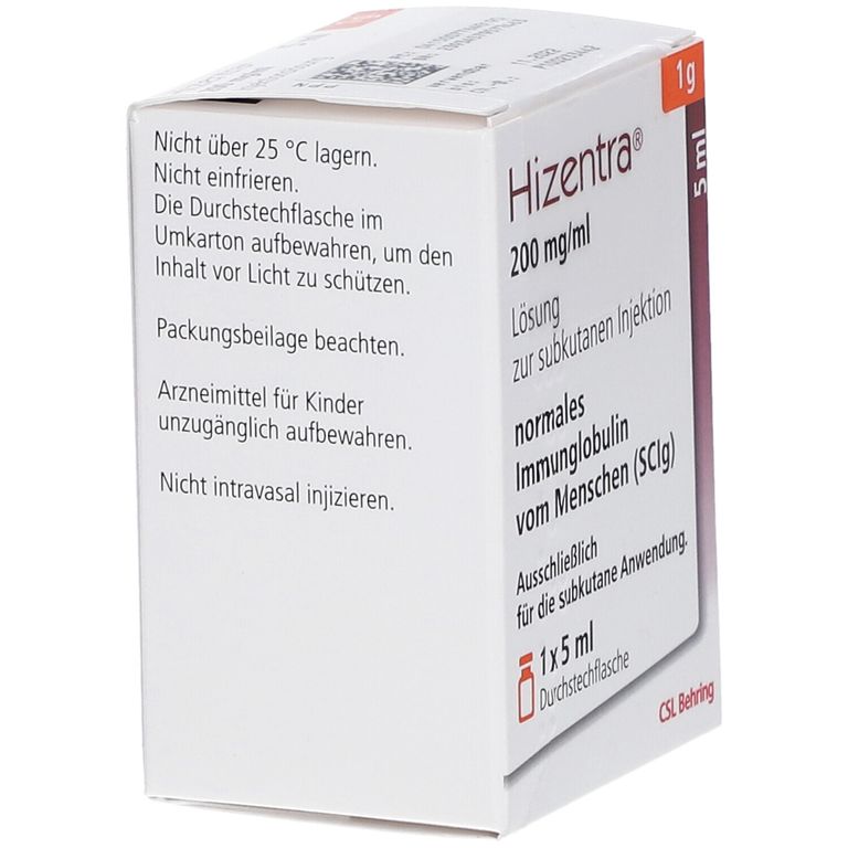 Hizentra® 200 mg/ml 5 ml mit dem E-Rezept kaufen - Shop Apotheke