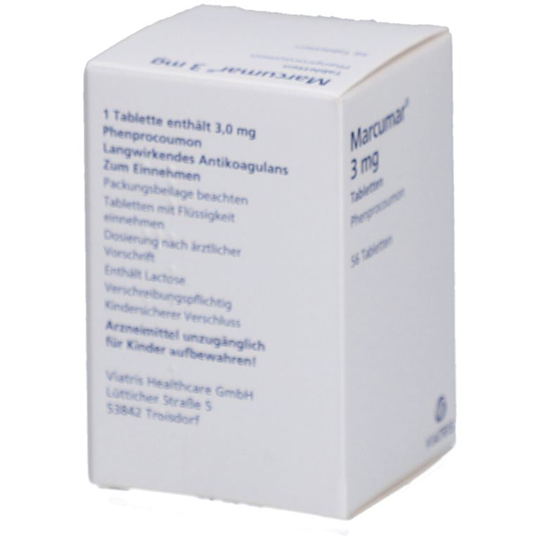 Marcumar® 3 mg 56 St mit dem E-Rezept kaufen - Shop Apotheke