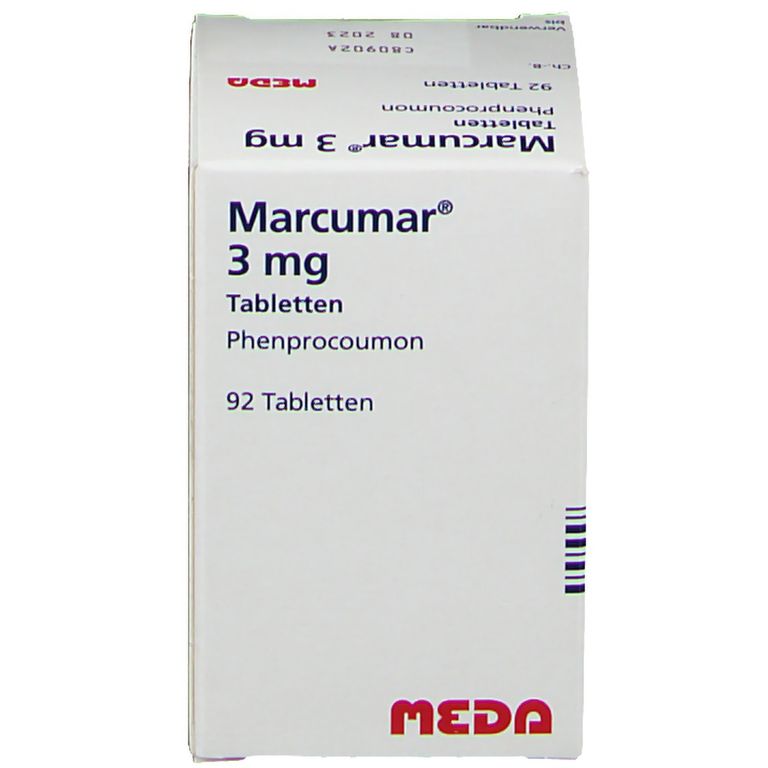 Marcumar® 3 mg 92 St mit dem E-Rezept kaufen - Shop Apotheke
