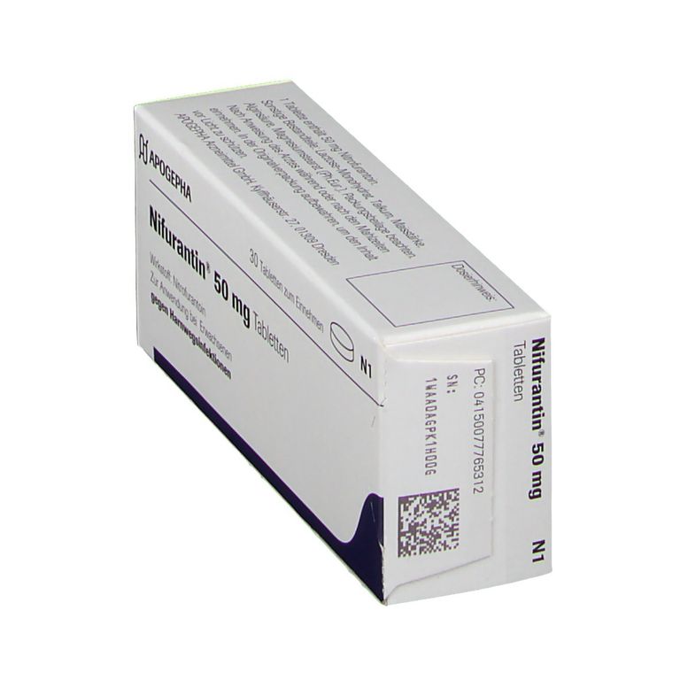 Nifurantin® 50 mg 30 St mit dem E-Rezept kaufen - Shop Apotheke