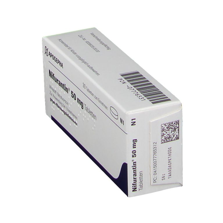 Nifurantin® 50 mg 30 St mit dem E-Rezept kaufen - Shop Apotheke