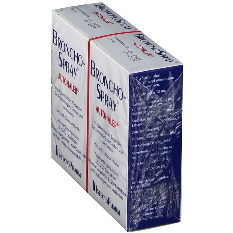Bronchospray® Autohaler® 2 St mit dem E-Rezept kaufen - Shop Apotheke