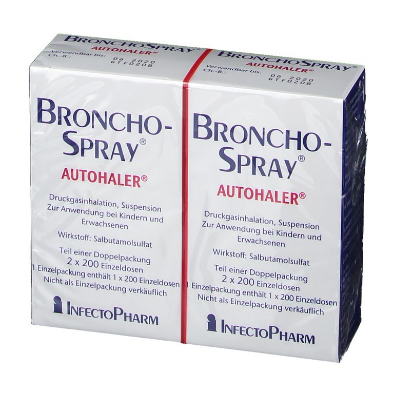 Bronchospray® Autohaler® 2 St mit dem E-Rezept kaufen - Shop Apotheke
