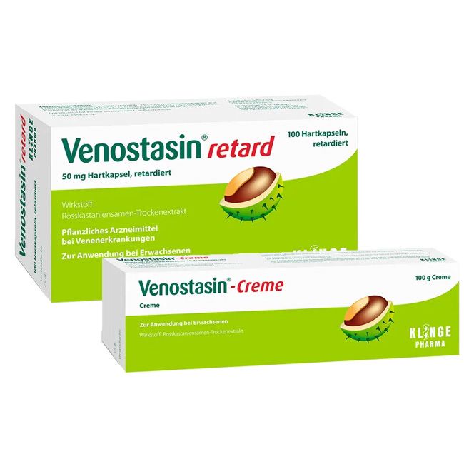Venostasin® Creme + Retardkapseln 1 St - Shop Apotheke
