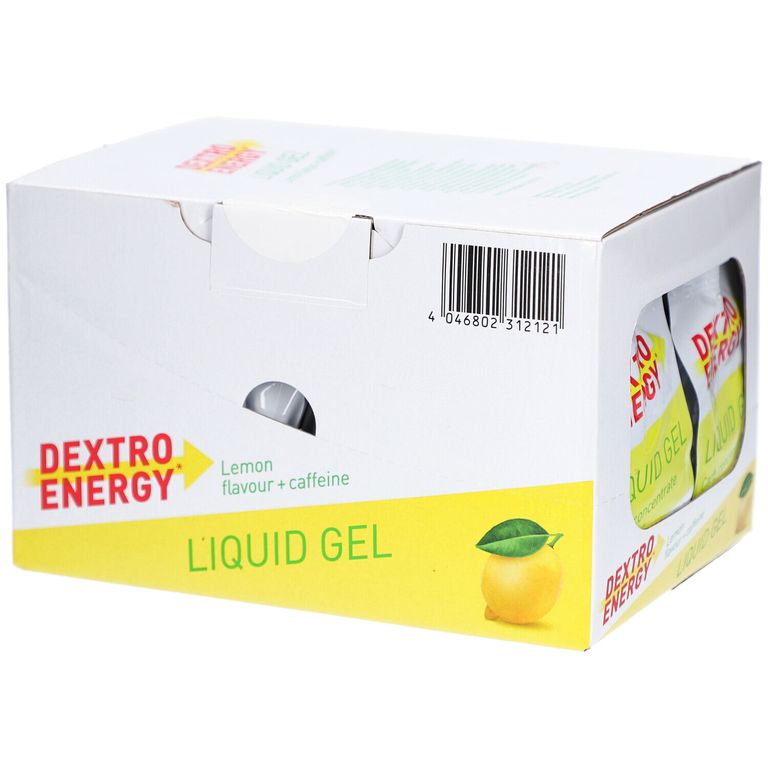 Dextro Energy Liquid Gel Lemon + Caffeine 18x60 ml - Shop Apotheke