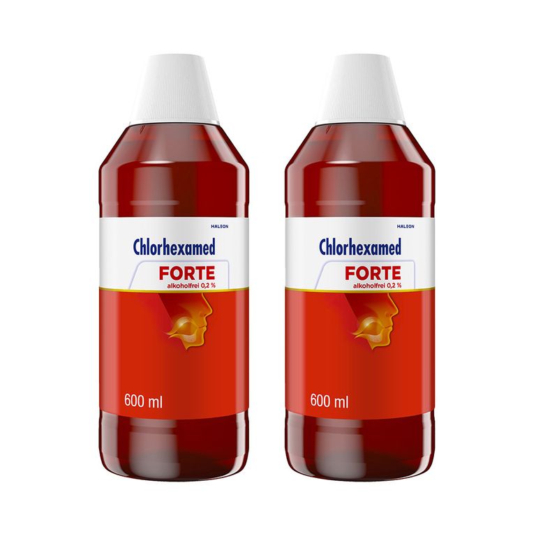 Chlorhexamed FORTE alkoholfrei 0,2 %, Mundspülung, Mundwasser ...