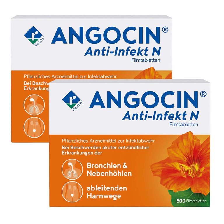 ANGOCIN® Anti-Infekt N 2x500 St - Shop Apotheke