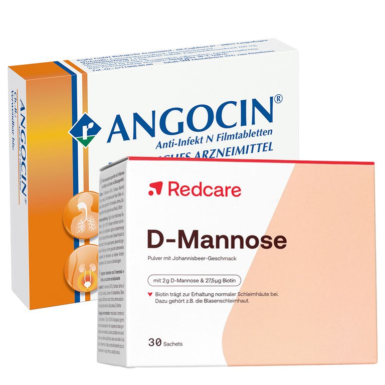Redcare D-Mannose + ANGOCIN® Anti-Infekt N 1 St - Shop Apotheke
