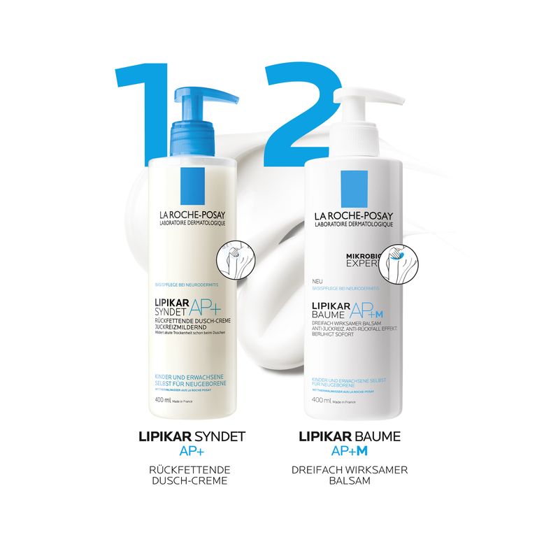 La Roche Posay Lipikar Baume AP+M Körperbalsam 2x400 ml - Shop Apotheke