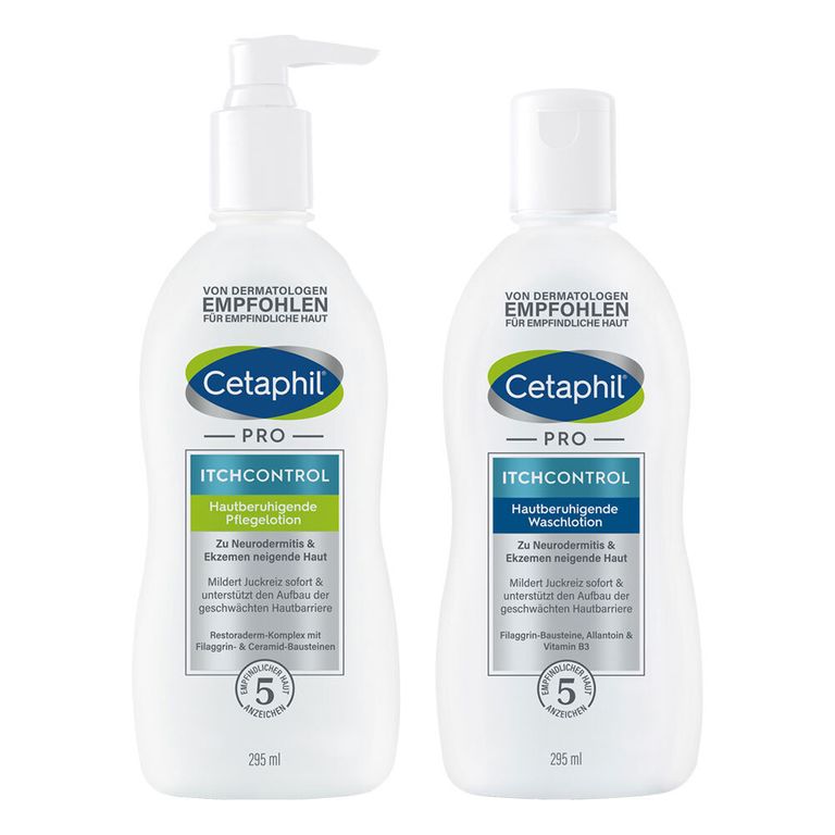 CETAPHIL PRO ItchControl Hautberuhigende Pflegelotion + CETAPHIL PRO ...