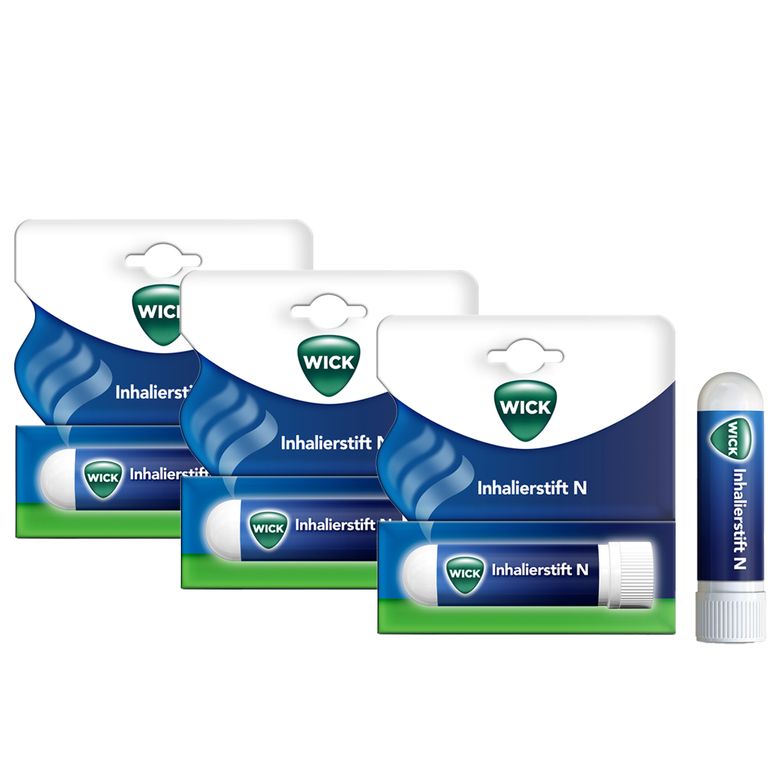 WICK Inhalierstift N 3x1 St - Shop Apotheke