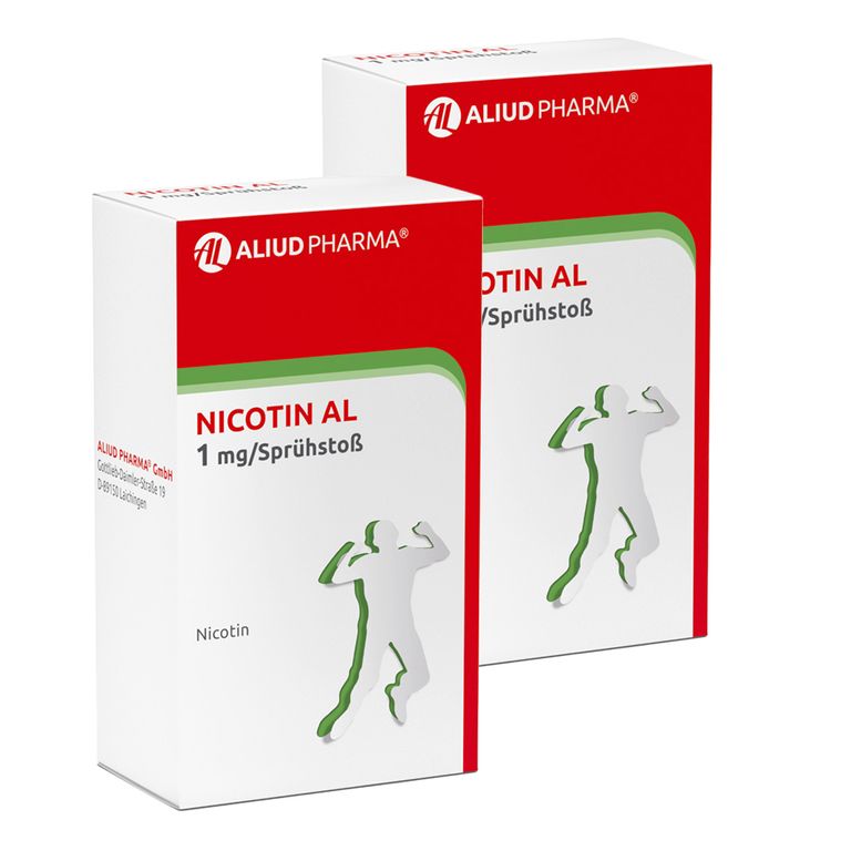 Nicotin AL 1 mg 2x2 St - Shop Apotheke