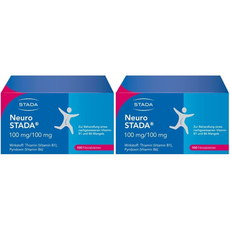 Neuro STADA® 100 mg/100 mg zur Behandlung eines nachgewiesenen Vitamin ...
