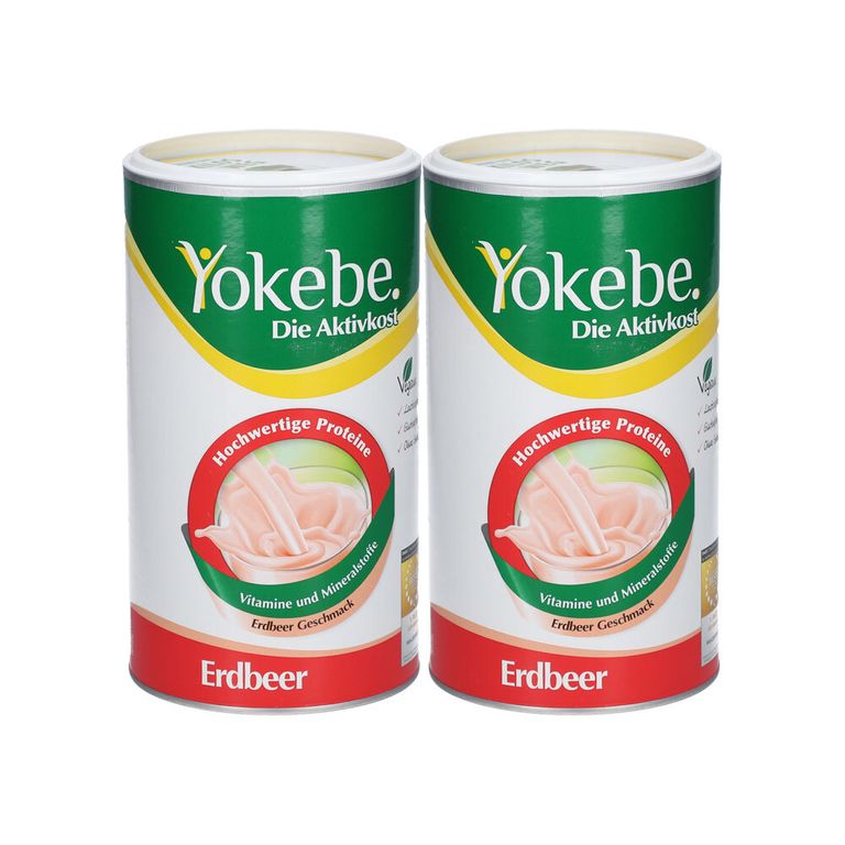Yokebe Erdbeer 2x500 g - Shop Apotheke