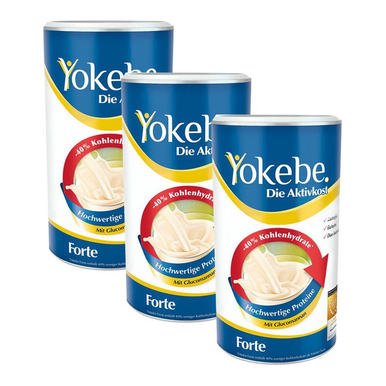 Yokebe Forte 3x500 g - Shop Apotheke