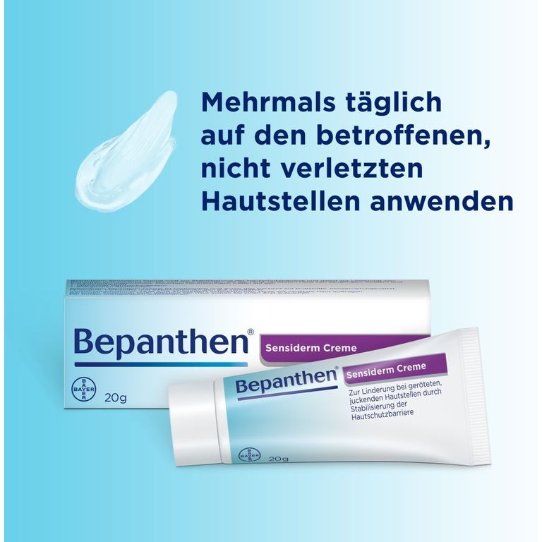 Bepanthen® Sensiderm Creme 2x20 g - Shop Apotheke