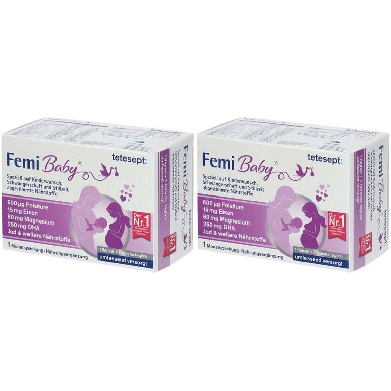 tetesept® Femi Baby 2x30 St - Shop Apotheke
