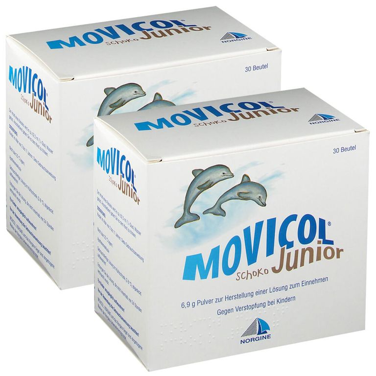 MOVICOL® Junior Schoko 2x207 g - Shop Apotheke