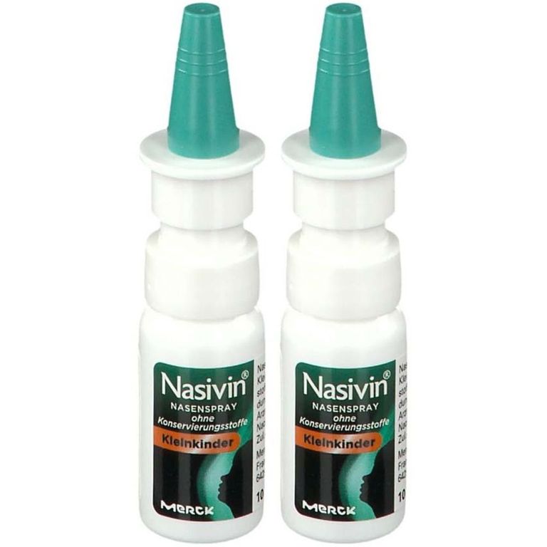 Nasivin® Nasenspray o. K. Kleinkinder, von 1 bis 6 Jahren 2x10 ml ...