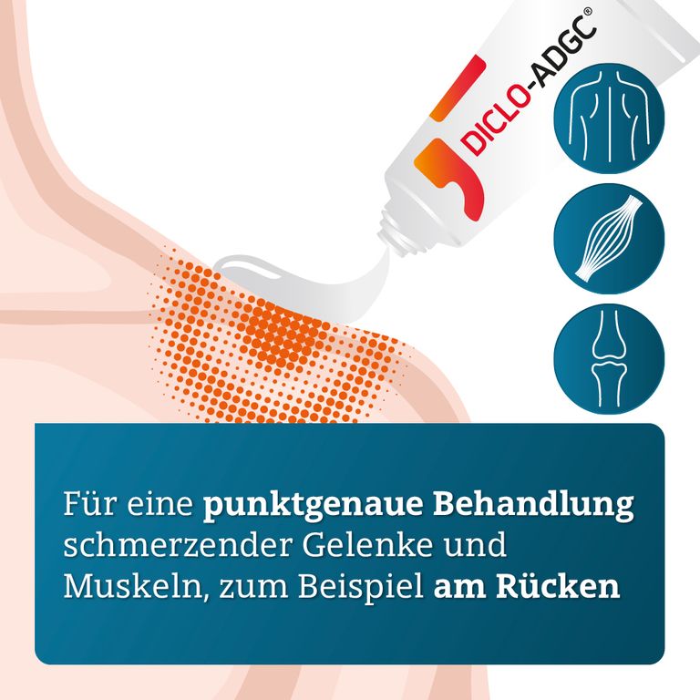 DICLO-ADGC® Schmerzgel forte 20 mg/g Gel 2x180 g - Shop Apotheke