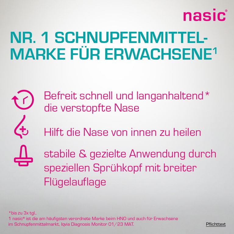 nasic® Nasenspray 4x15 ml - Shop Apotheke