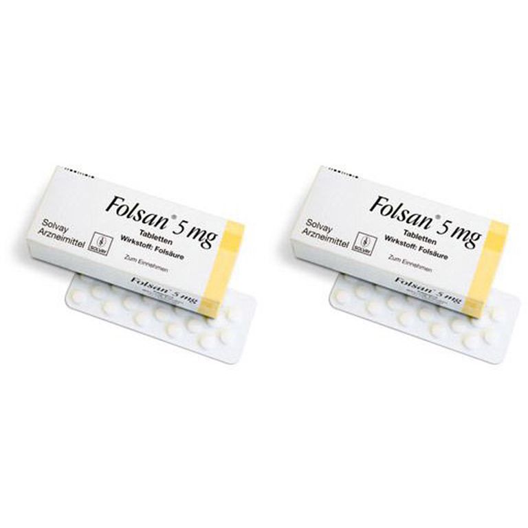 Folsan® 5 mg 2x100 St - Shop Apotheke
