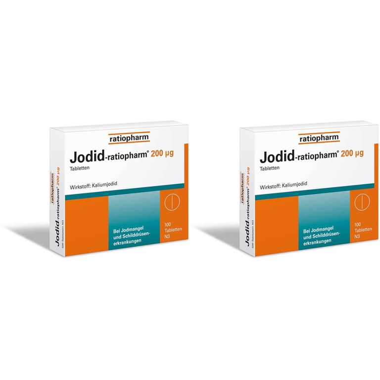 Jodid-ratiopharm® 200 μg Tabletten: können Jodmangel und bestimmten ...