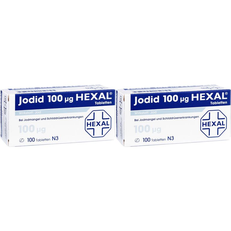 Jodid 100 µg HEXAL® 2x100 St - Shop Apotheke