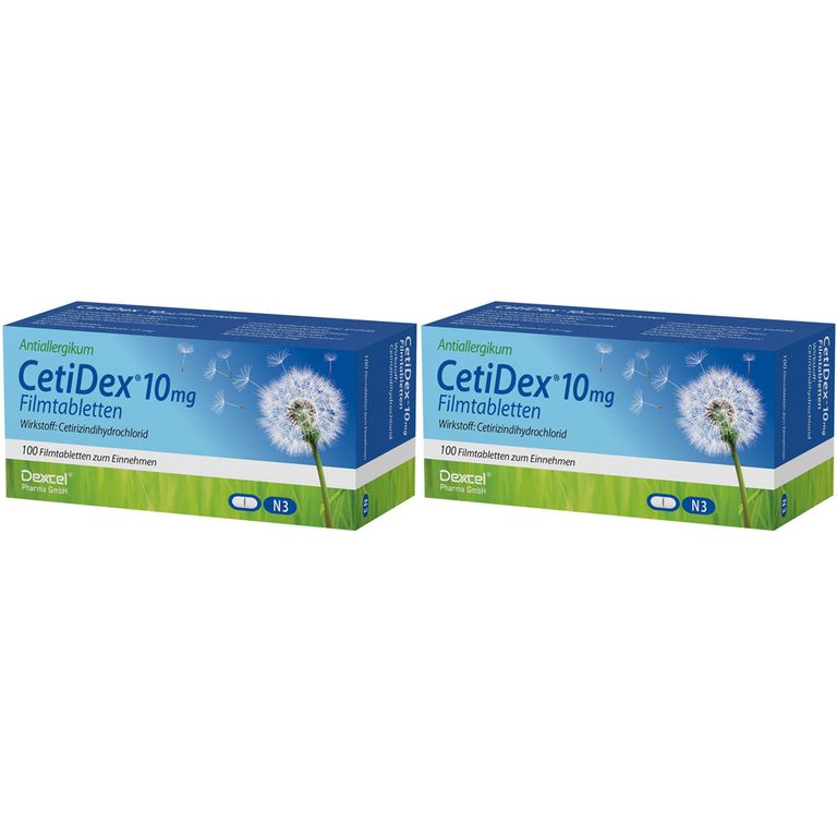 CetiDex® 10 mg 2x100 St - Shop Apotheke