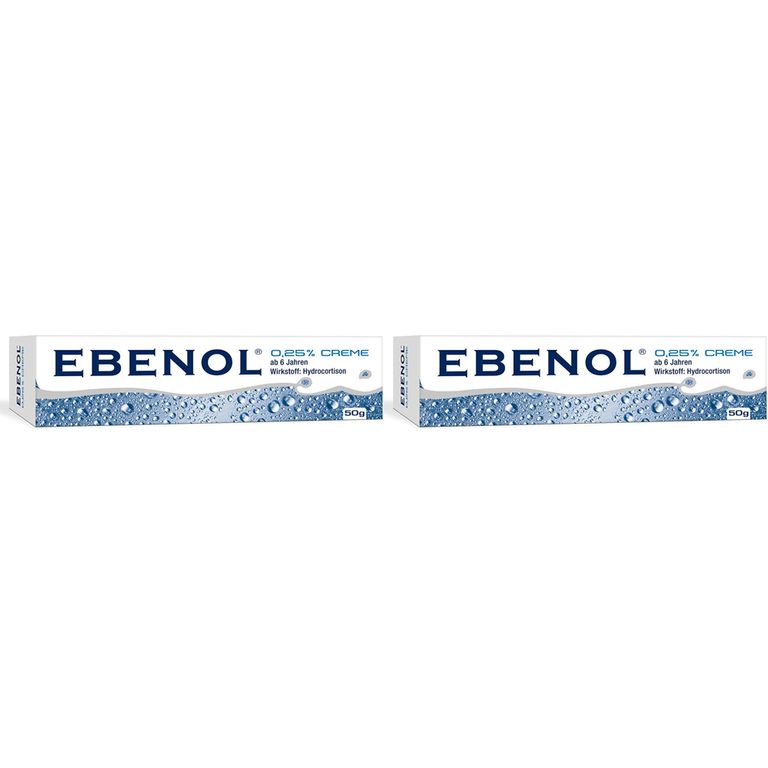 EBENOL® 0,25 % Creme 2x50 g - Shop Apotheke