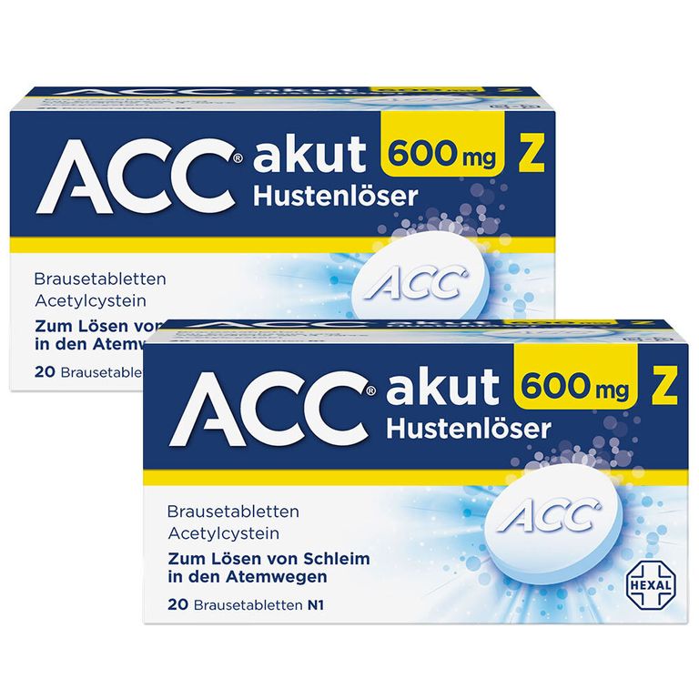 ACC® akut 600 mg Z Hustenlöser 2x20 St - Shop Apotheke