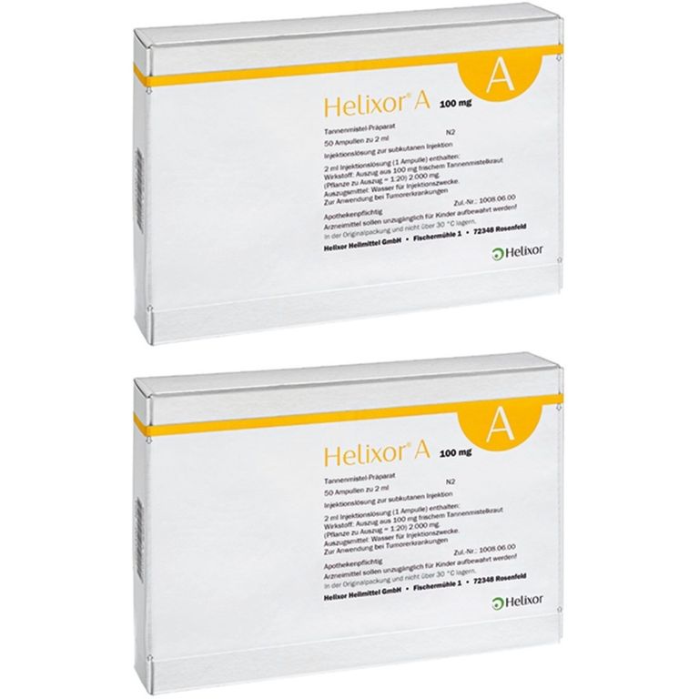 Helixor® A 100 mg 2x50 St - Shop Apotheke