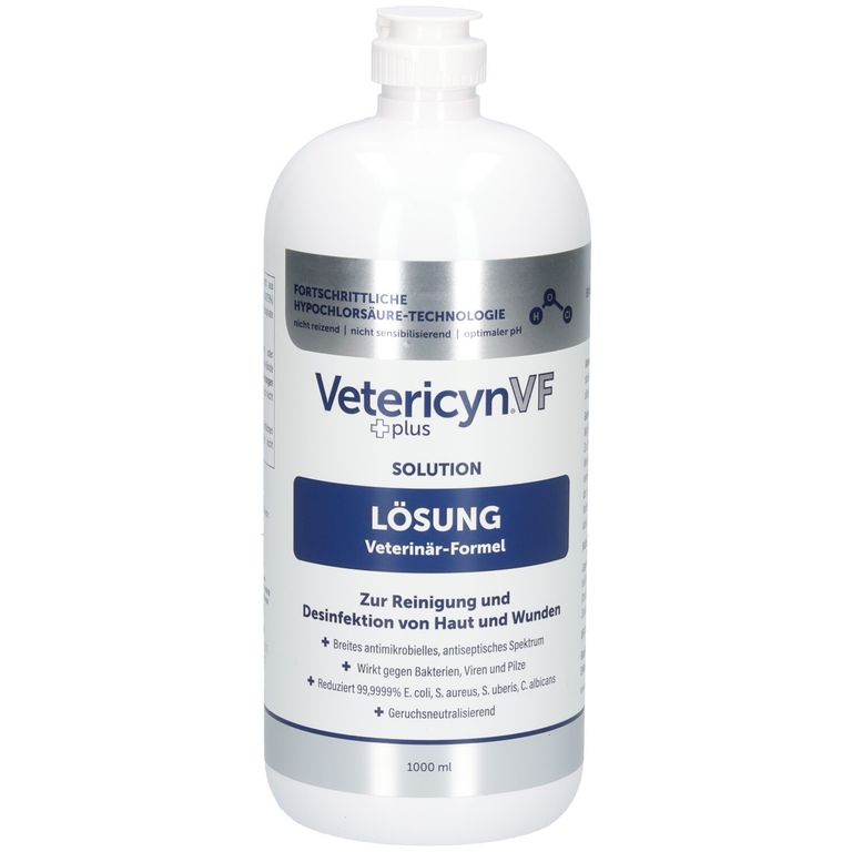 Vetericyn.VF - Vetericyn VF plus Lösung zur Wundbehandlung 1000 ml ...