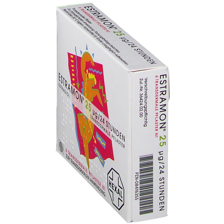 ESTRAMON® 25 µg/24 Stunden 6 St mit dem E-Rezept kaufen - Shop Apotheke
