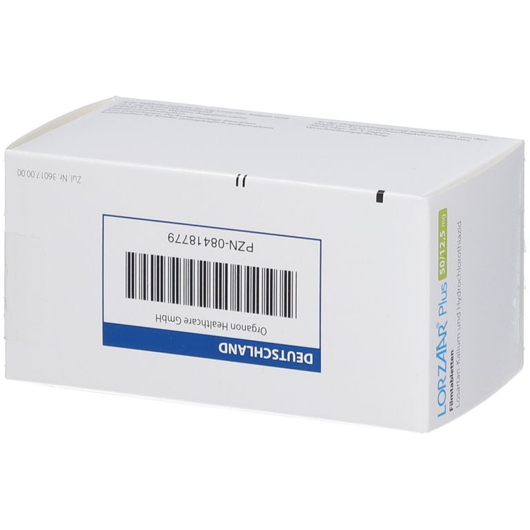 LORZAAR® Plus 50/12,5 mg 98 St mit dem E-Rezept kaufen - Shop Apotheke