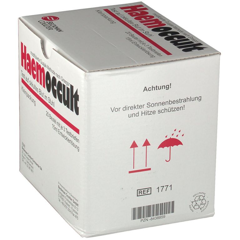 Haemoccult Test Kleinpackung 20x3 St - SHOP APOTHEKE