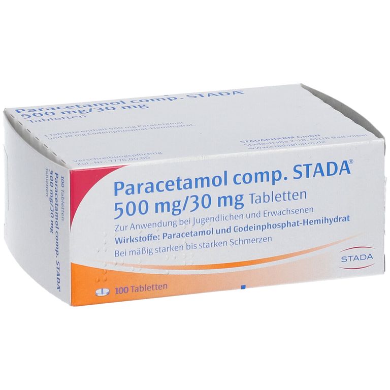 Paracetamol comp. STADA® Tabletten 100 St mit dem E-Rezept kaufen ...