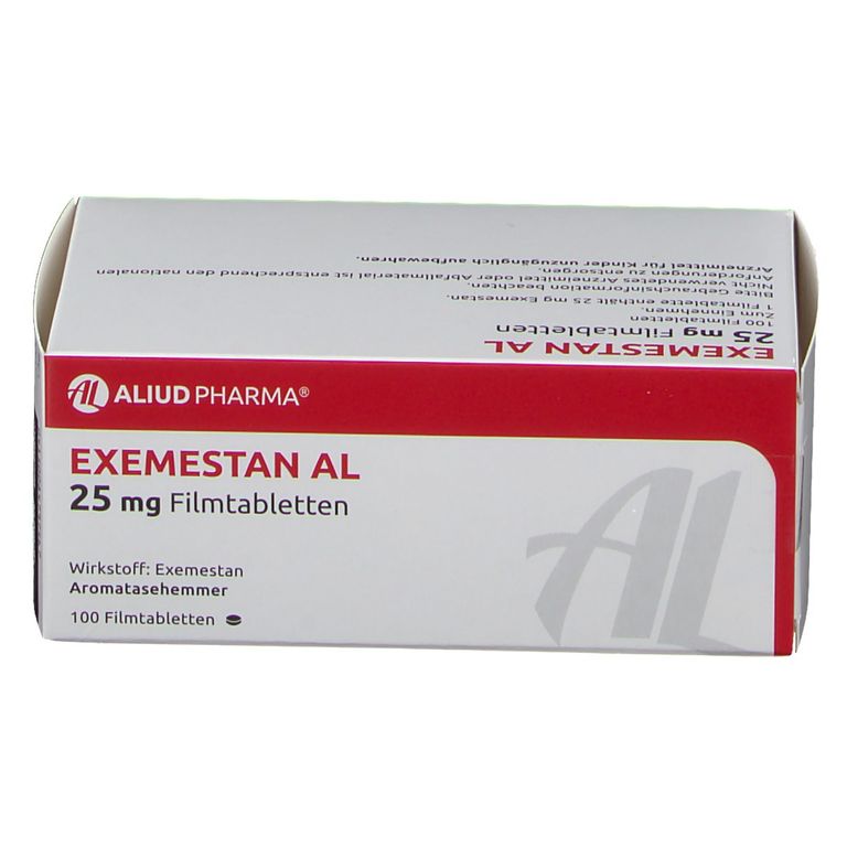 Exemestan AL 25 mg 100 St mit dem E-Rezept kaufen - Shop Apotheke