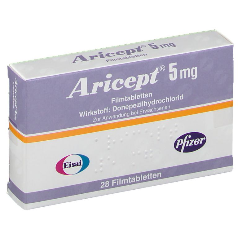 Aricept® 5 mg 28 St mit dem E-Rezept kaufen - Shop Apotheke