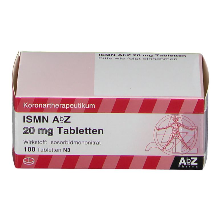 Ismn AbZ 20Mg 100 St mit dem E-Rezept kaufen - Shop Apotheke