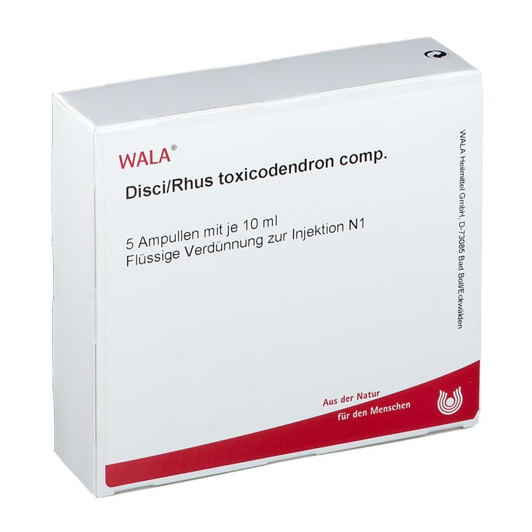 WALA® DISCI/ Rhus Tox. comp. Amp. 5x10 ml - Shop Apotheke
