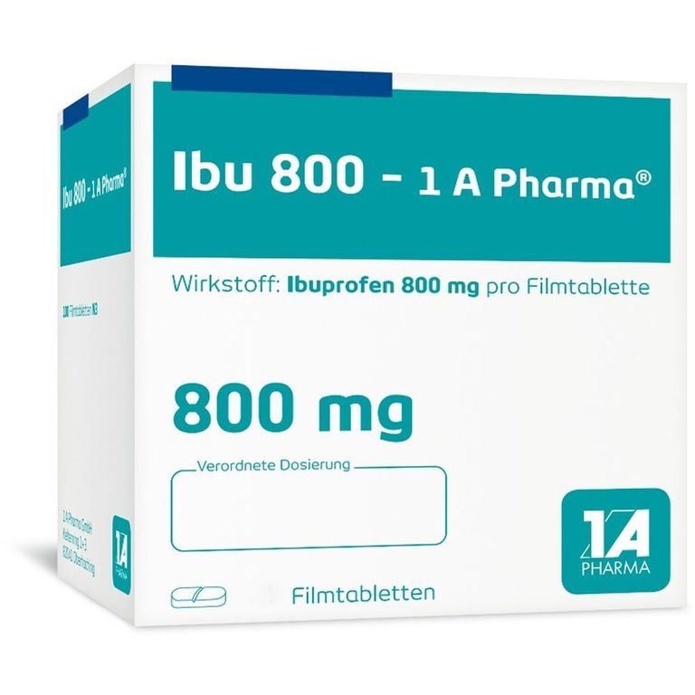 Ibu 800 1A Pharma® 20 St mit dem E-Rezept kaufen - Shop Apotheke