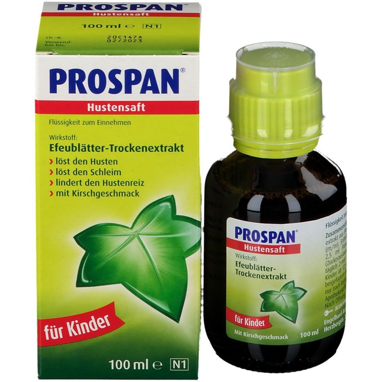 Prospan® Hustensaft, für Kinder 100 ml - Shop Apotheke