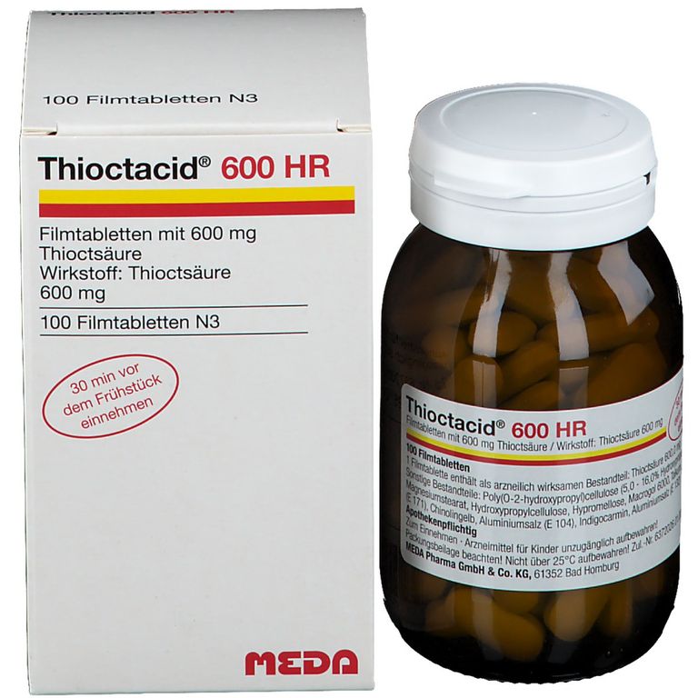 Thioctacid® 600 HR 100 St - Shop Apotheke