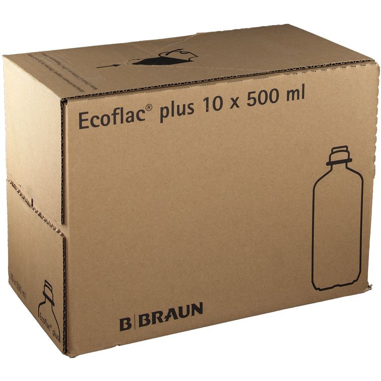 Kochsalz 0,9 % Isotonisch Ecoflac Infusionslösung 10x500 ml - Shop Apotheke