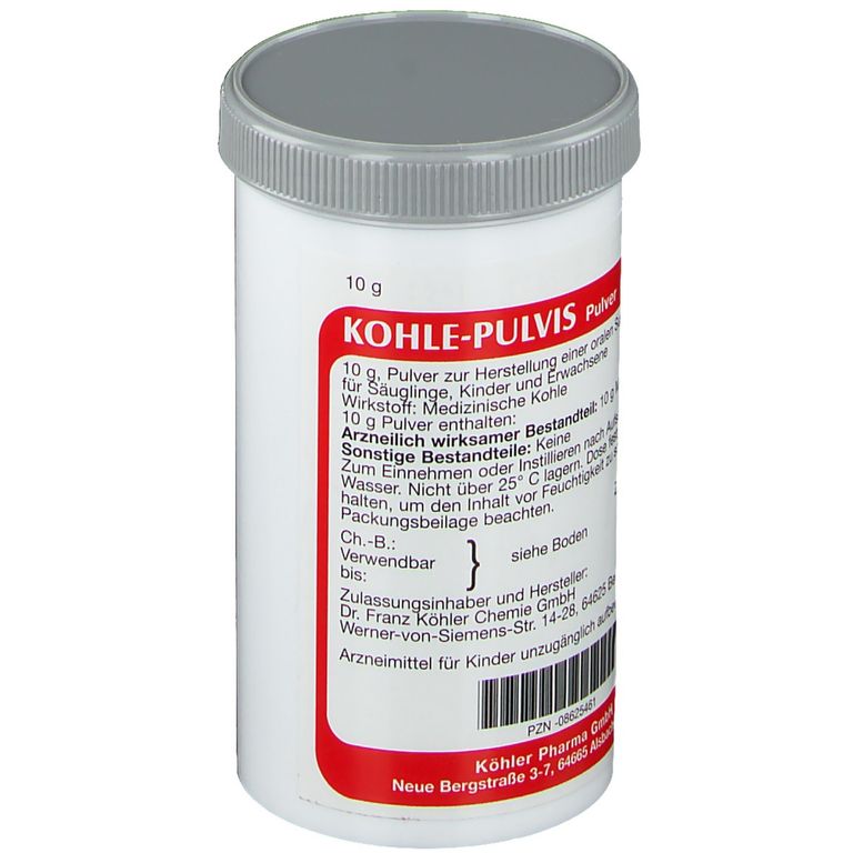KOHLE-PULVIS Pulver 10 g - Shop Apotheke