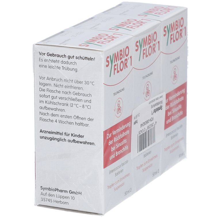 Symbioflor® 1 Probiotika für die Bronchien und Atemwege 3x50 ml - Shop ...