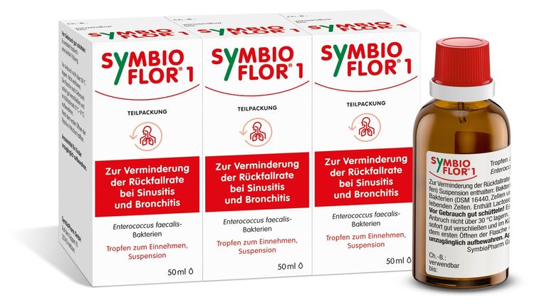 Symbioflor® 1 Probiotika für die Bronchien und Atemwege 3x50 ml - Shop ...