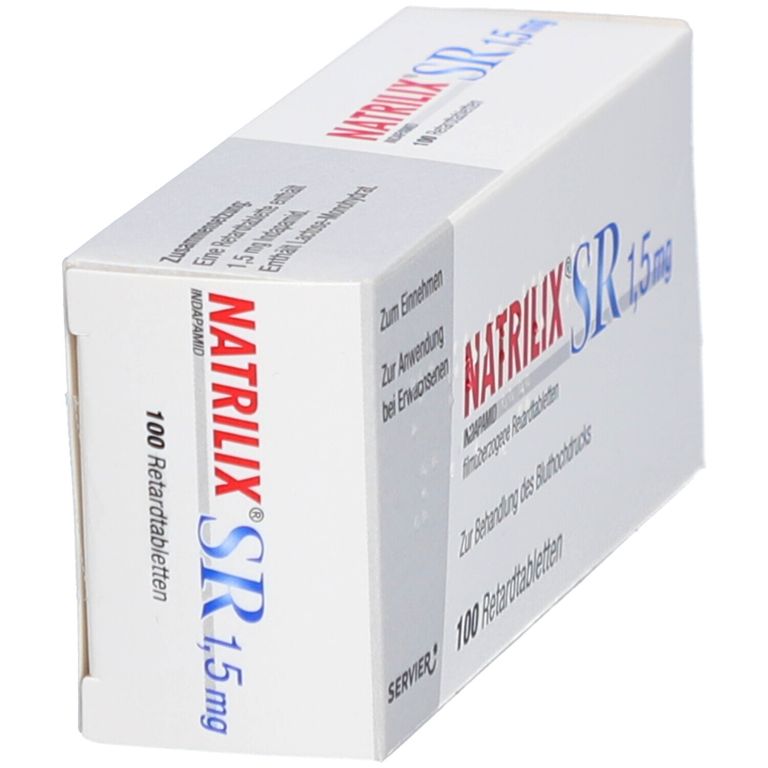 NATRILIX® SR 1,5 mg 100 St mit dem E-Rezept kaufen - Shop Apotheke